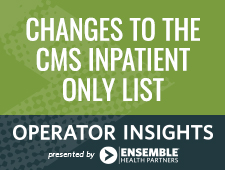 Changes to the CMS Inpatient Only List - Ensemble Health Partners